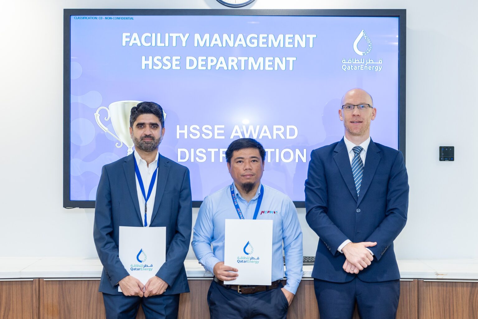 MCFM Excels at QatarEnergy HSSE Awards! - Mosanada