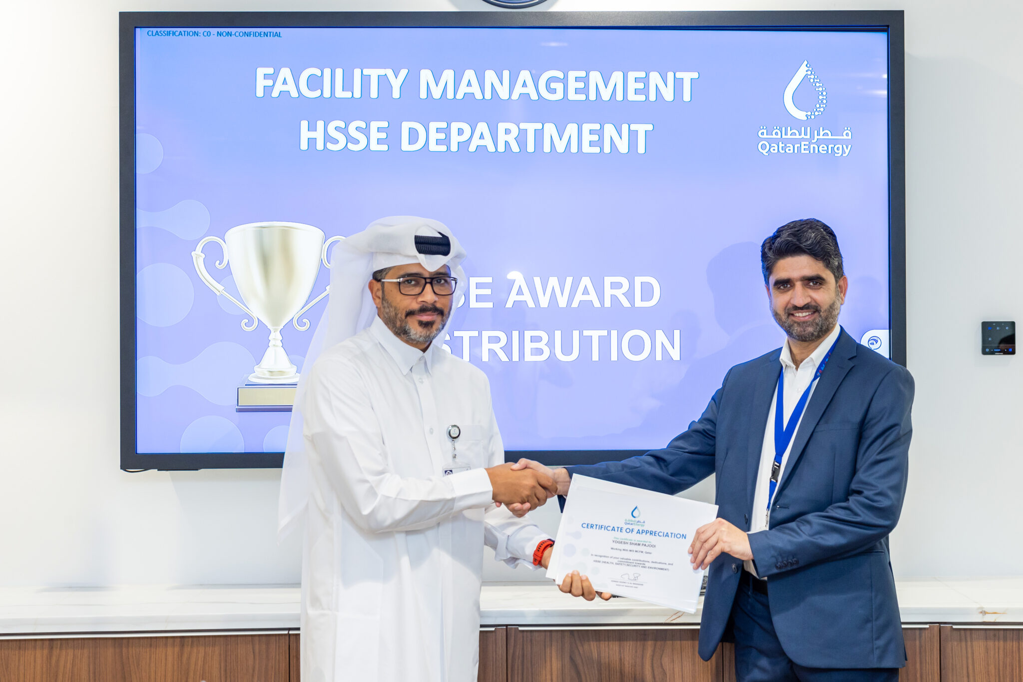 MCFM Excels at QatarEnergy HSSE Awards! - Mosanada
